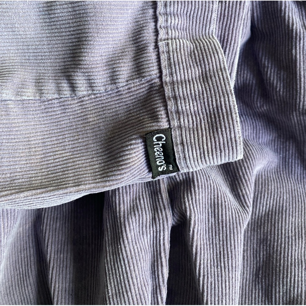 Vintage 1980s Cheeno 1980s High-Rise Lavendar Corduro… - Gem